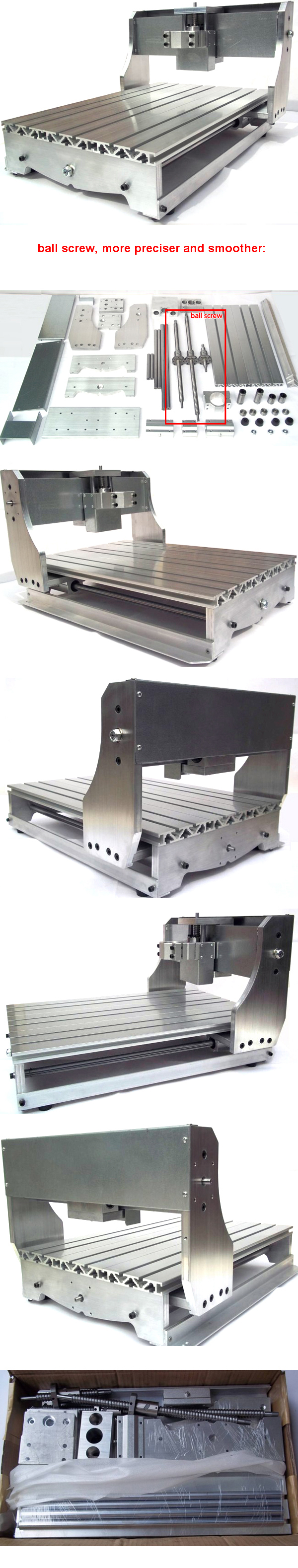 DIY CNC 프레임(3040Z)- Ball screw / 디바이스마트