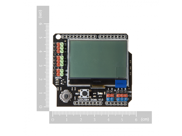 LCD12864 Shield for Arduino [DFR0287] / 디바이스마트