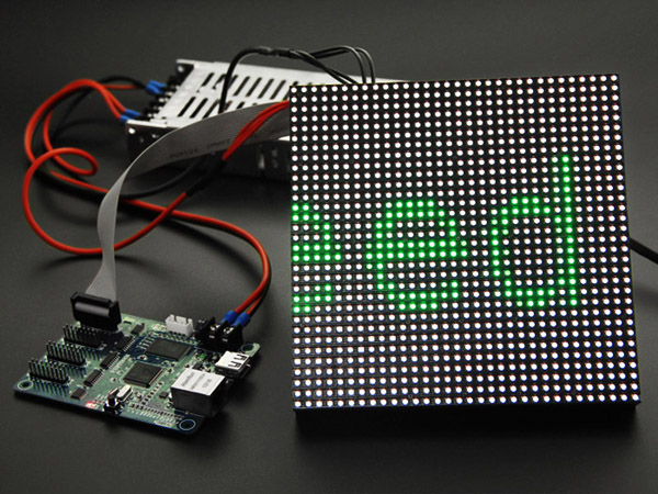 Dual P5 32x32 RGB LED Matrix - 160x160mm [104990165] / 디바이스마트