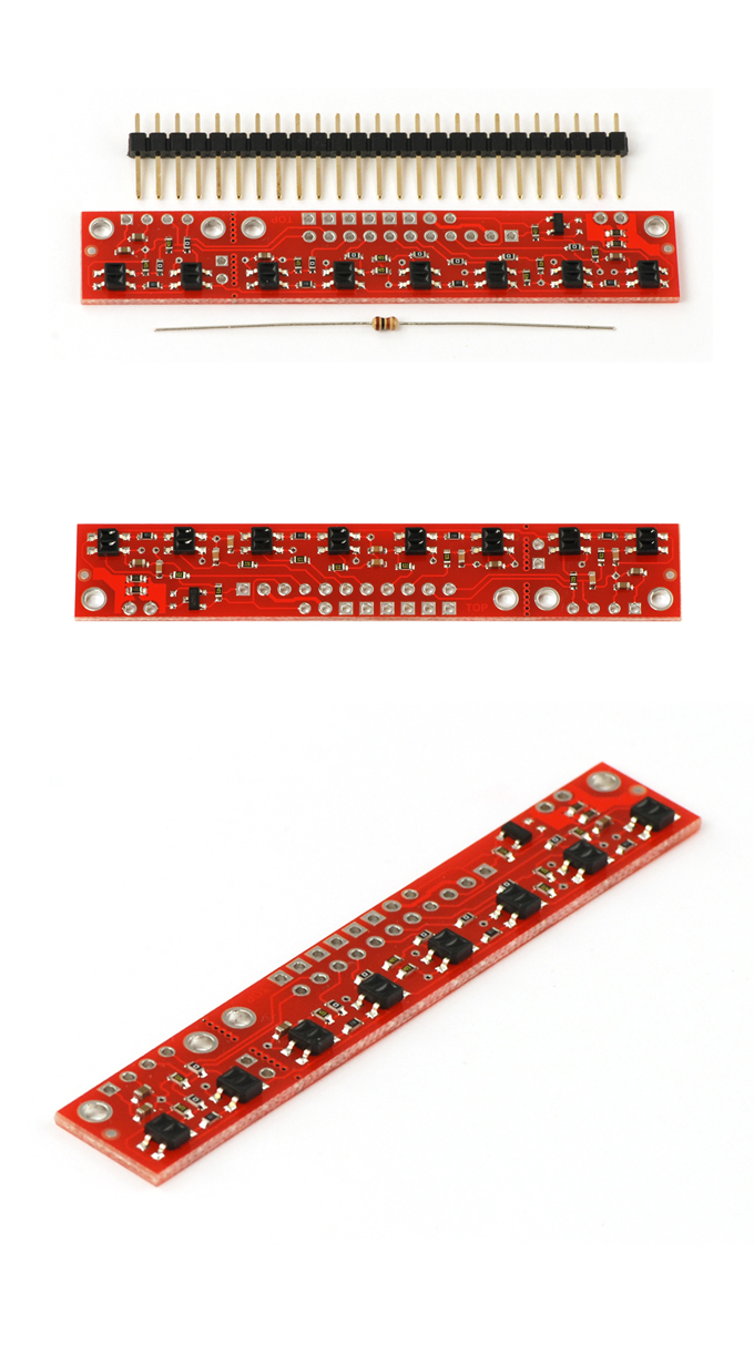 QTR-8RC Reflectance Sensor Array #961 / 디바이스마트
