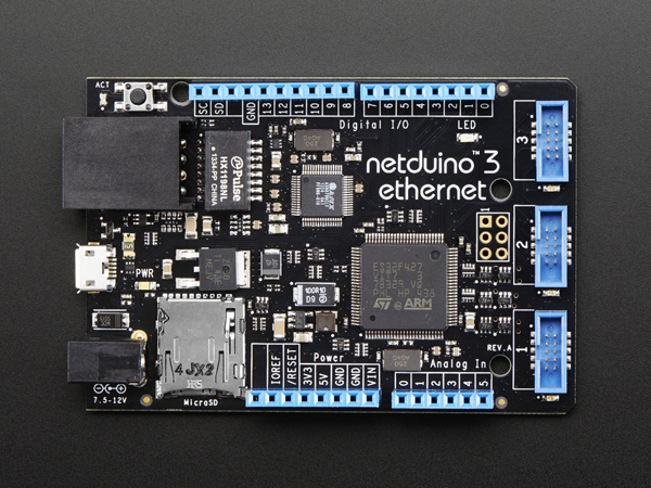 NETduino 3 Ethernet [ada-2683] / 디바이스마트