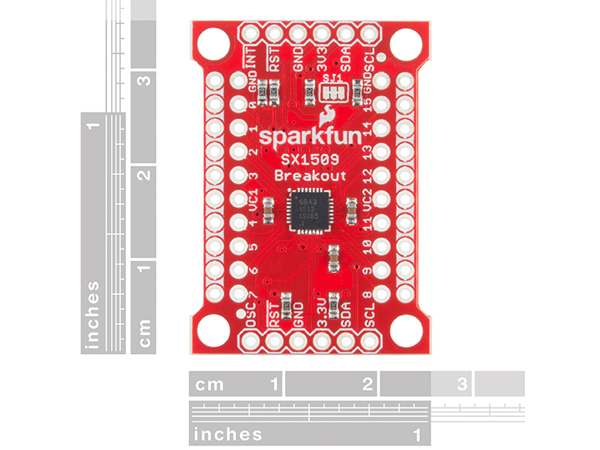 SparkFun 16 Output I/O Expander Breakout - SX1509 [BOB-13601] / 디바이스마트