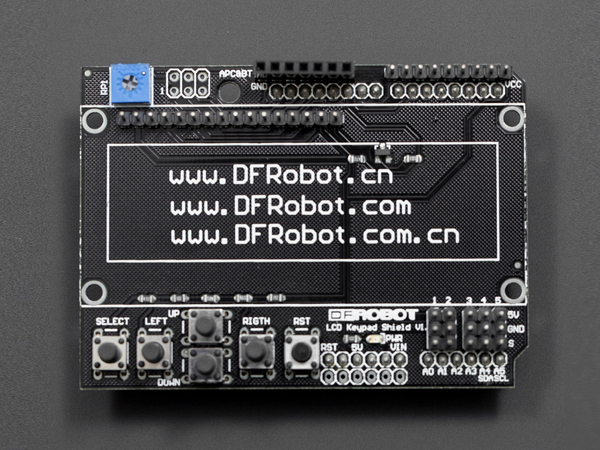 [리퍼 제품]PCB of LCD Keypad Shield [DFR0009-BP] / 디바이스마트