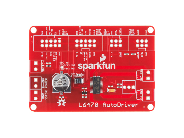 L6470 스테핑모터 드라이버 SparkFun AutoDriver - Stepper Motor Driver (v13) [BOB-13752] / 디바이스마트