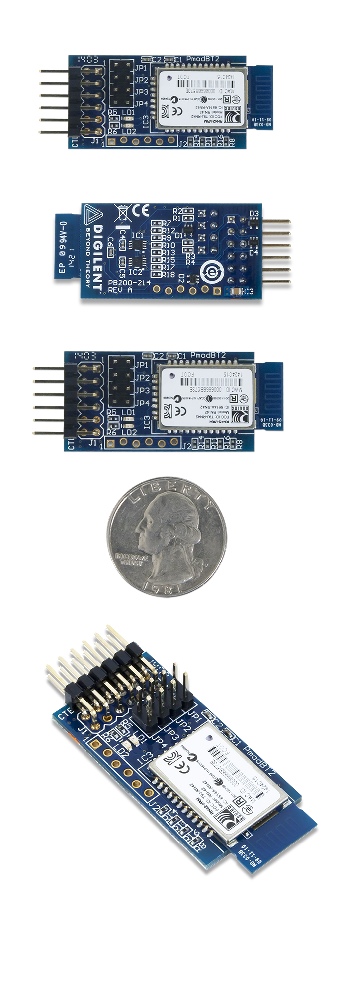 PmodBT2: Bluetooth Interface 410-214 / 디바이스마트