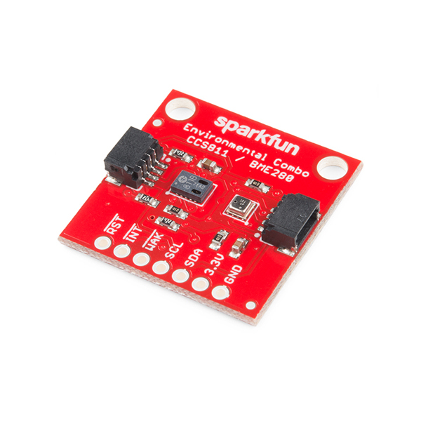 통합 대기 측정 모듈 SparkFun Environmental Combo Breakout - CCS811/BME280 (Qwiic) [SEN-14348] / 디바이스마트