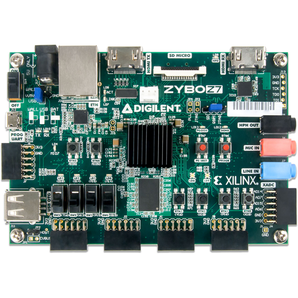 Zybo Z7-10: Zynq-7000 ARM/FPGA SoC Development Board 410-351-10 / 디바이스마트