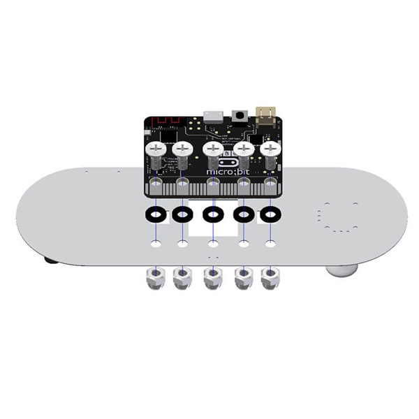 마이크로비트용 조이스틱 모듈 micro:bit Joystick and Buttons Gamer Shield [MIB06015G ...