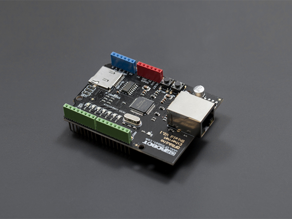 DFRduino Ethernet Shield (Support Mega and Micro SD)[DFR0125] / 디바이스마트