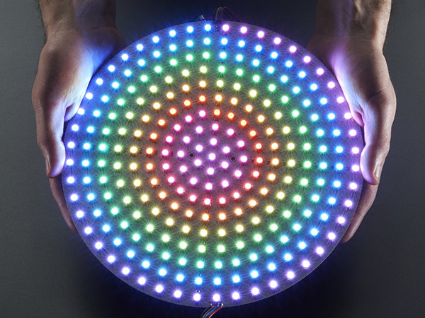 DotStar RGB LED Disk - 240mm diameter [ada-2477] / 디바이스마트
