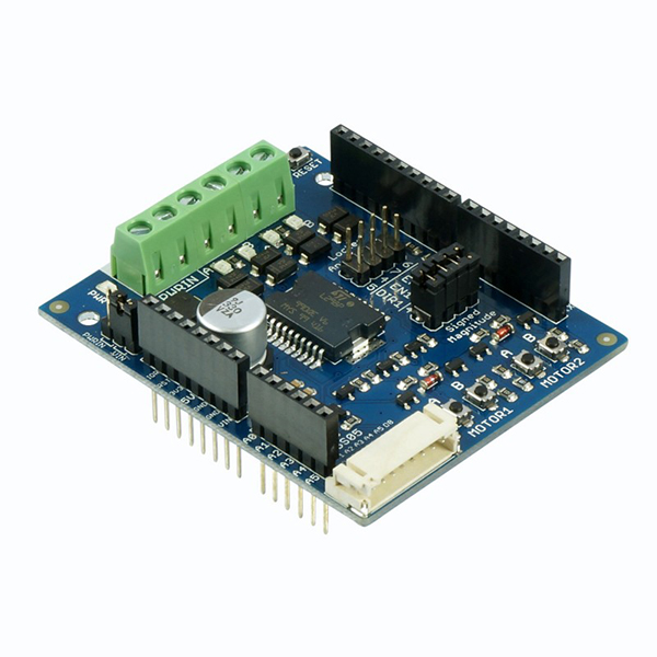 0.8Amp 5V-26V DC Motor Driver Shield for Arduino (2 Channels) [SHIELD ...