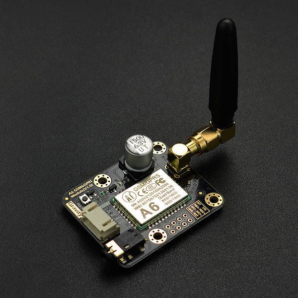 GSM/GPRS 모듈 Gravity: UART A6 GSM & GPRS Module [TEL0113] / 디바이스마트