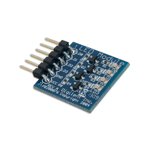 Pmod LED: Four High-brightness LEDs 410-076 / 디바이스마트