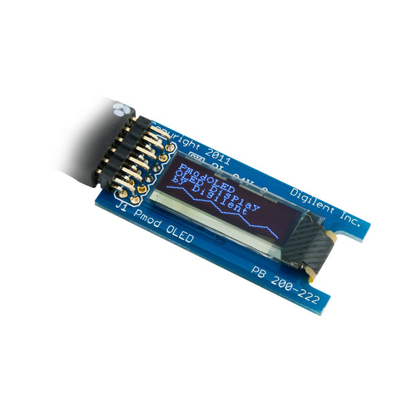 Pmod OLED: 128 x 32 Pixel Monochromatic OLED Display 410-222 / 디바이스마트