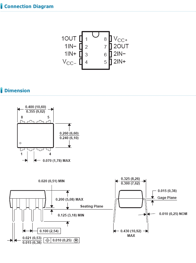 TL072CP(DIP) / 디바이스마트