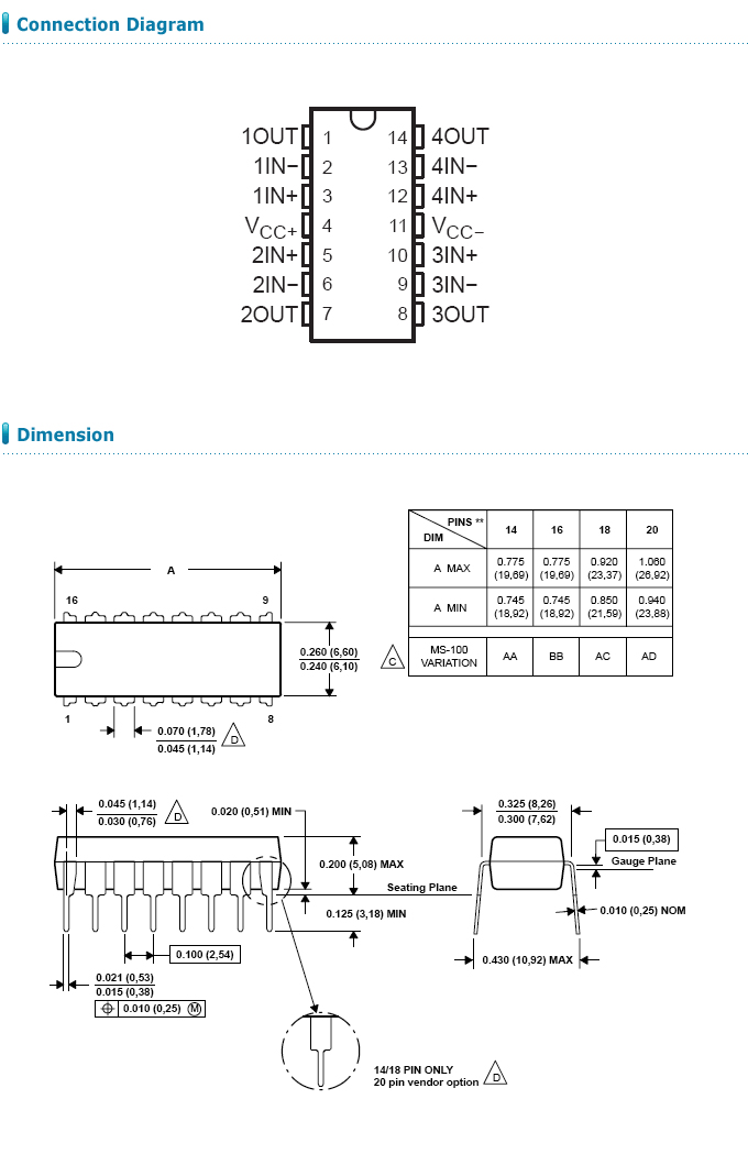 TL074CN / 디바이스마트