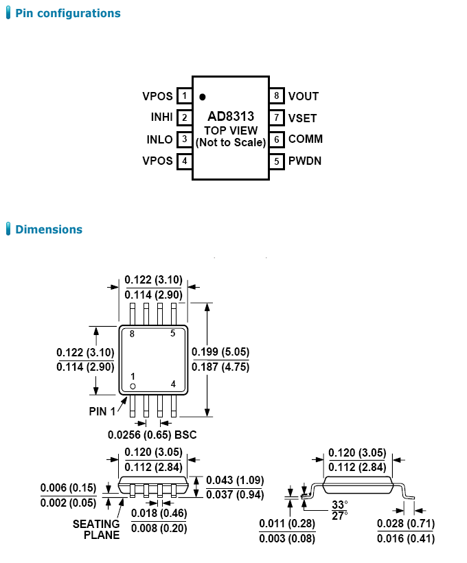 AD8313 / 디바이스마트