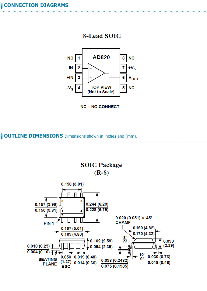 AD820AR / 디바이스마트