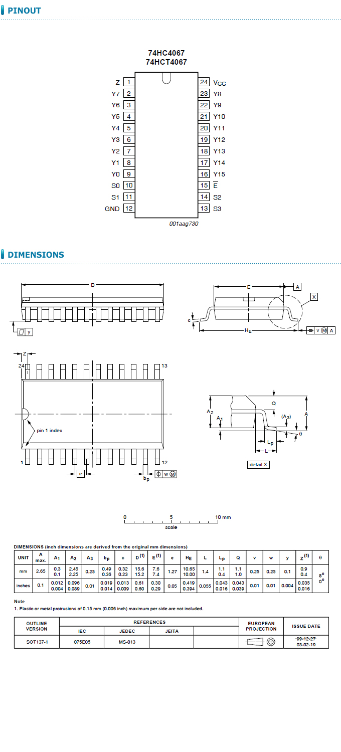 74HC4067D / 디바이스마트