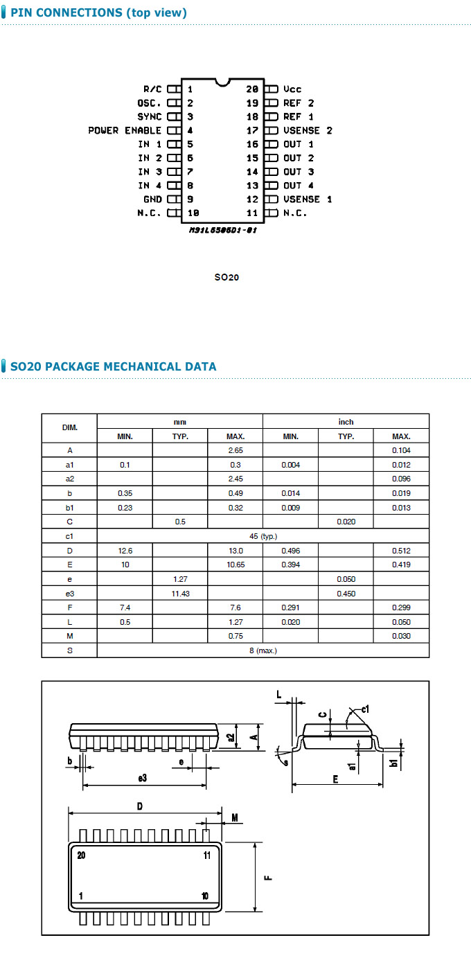 L6506D(SO20) / 디바이스마트