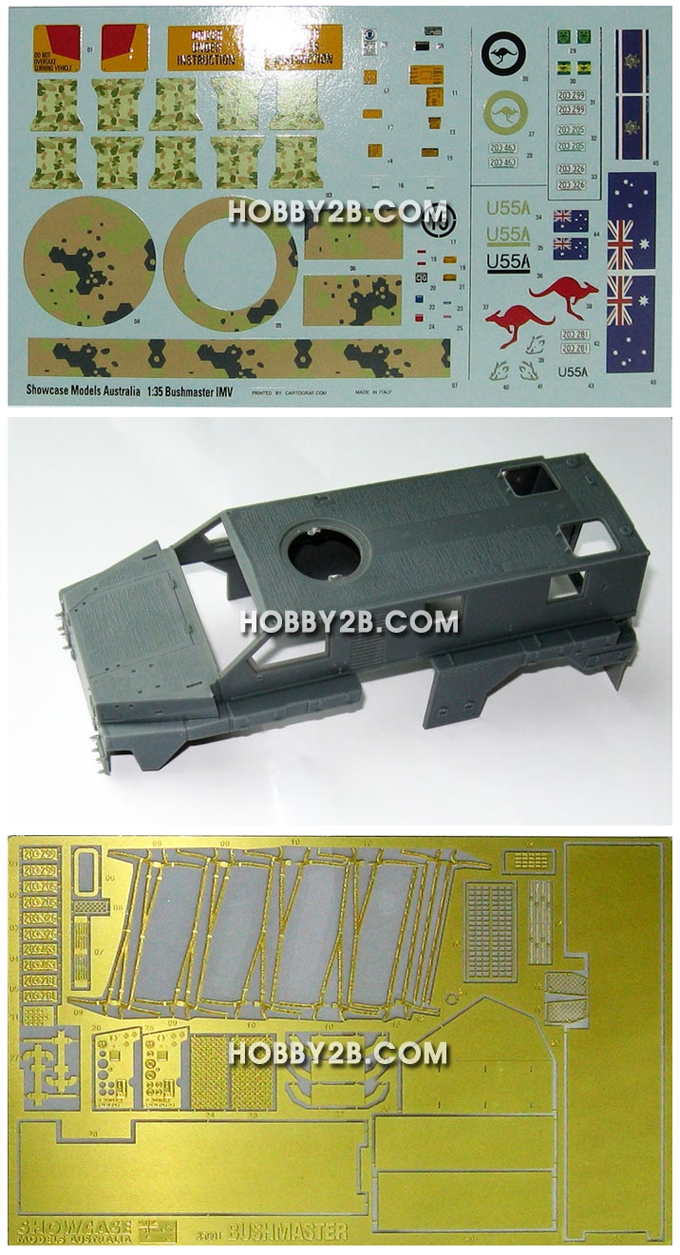 [프라모델]1/35 BUSHMASTER (미국/호주군 현용장갑차) / 디바이스마트