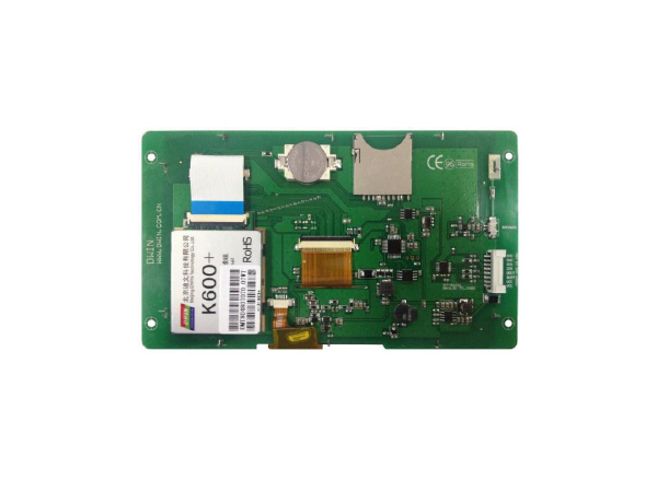 DMT80480T070_07WT (정전식 터치 7.0인치 DGUS 간편 프로그램, UART LCD 일체형 모듈) / 디바이스마트