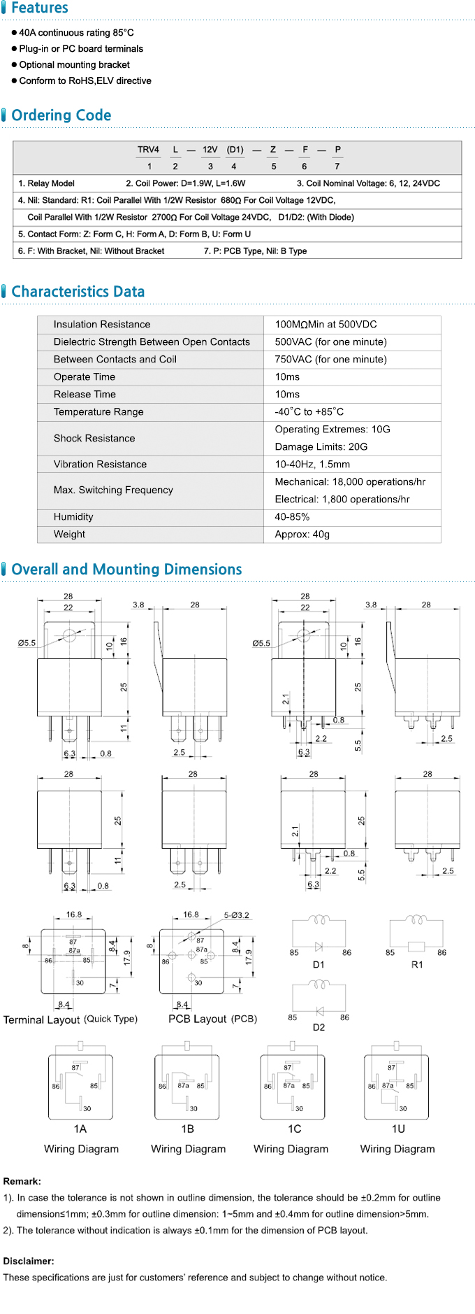 TRV4-L-24V-Z-F / 디바이스마트