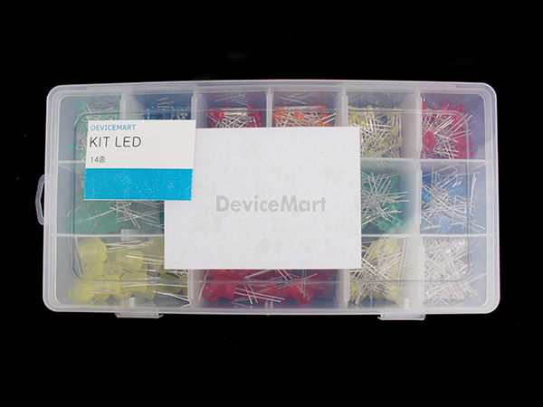 실속형 라운드 LED 샘플키트 [NT-KIT-LED01] / 디바이스마트