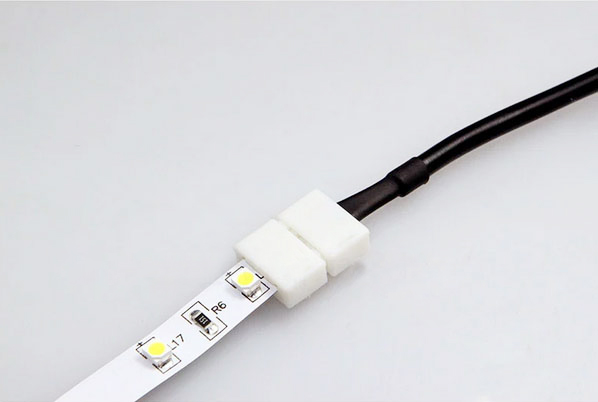 5050 단색 스트립 LED용 전원케이블 (단방향) [SZH-LC005] / 디바이스마트
