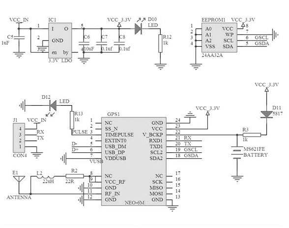 NEO-6M GPS 모듈 GY-GPS6MV2 [SZH-EK095] / 디바이스마트