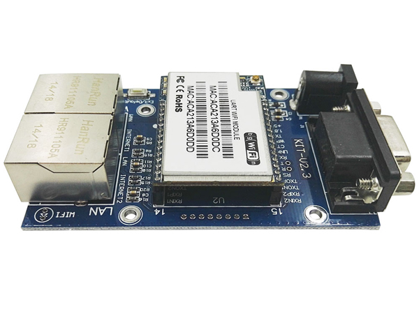 HLK-RM04 UART to WIFI 모듈 테스트보드 [SZH-WFBB-039] / 디바이스마트