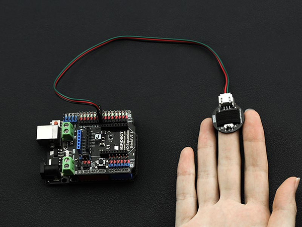 아두이노용 심박 센서 Heart Rate Monitor Sensor For Arduino [SEN0203] / 디바이스마트