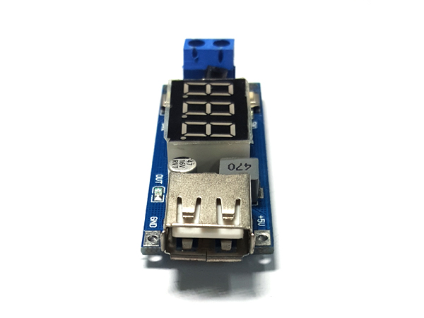 5V 2A 스텝다운 USB DC컨버터 모듈 [SZH-EKBD-061] / 디바이스마트