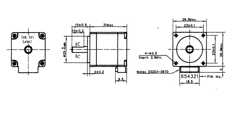 스태핑모터(11HS1003-06) / 디바이스마트