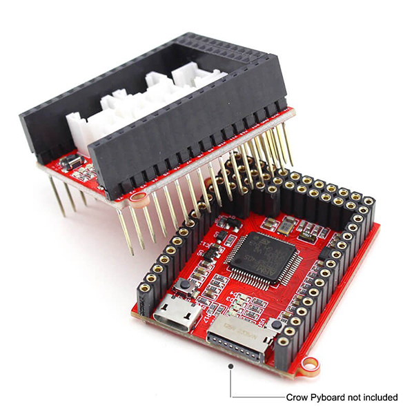 파이보드 베이스 실드 Crowtail- Base Shield for Pyboard [DTA01635S] / 디바이스마트