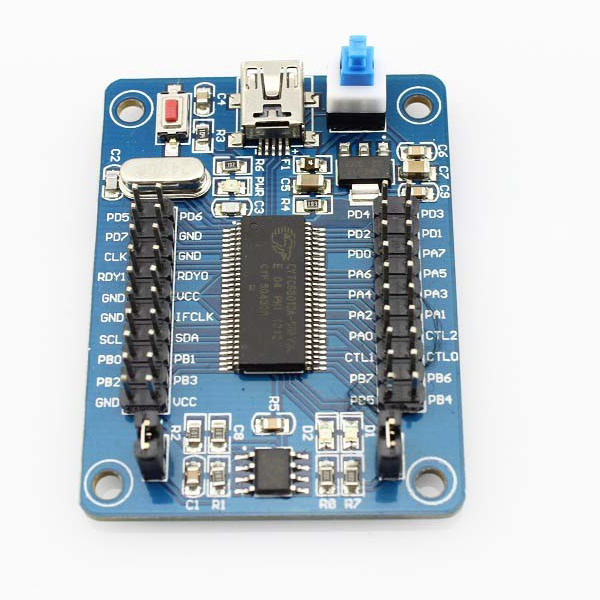 EZ-USB FX2LP CY7C68013A USB 개발보드 [DP68013EZ] / 디바이스마트