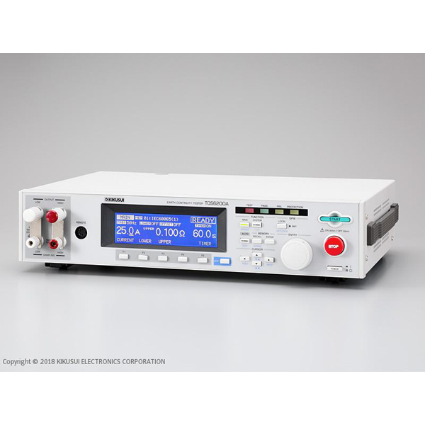 30A 접지 도통 시험기 [TOS6200A] / 디바이스마트