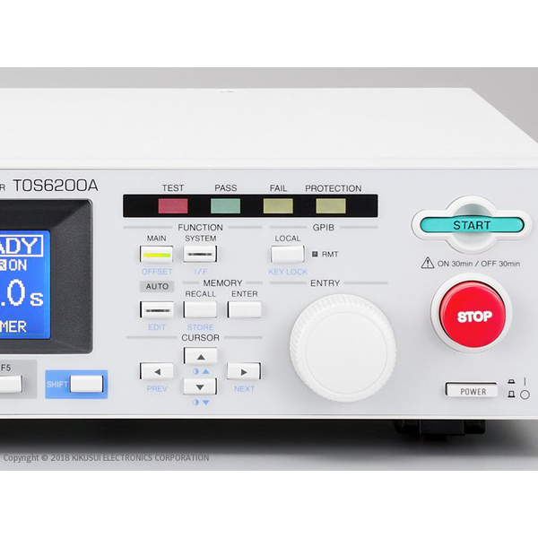 30A 접지 도통 시험기 [TOS6200A] / 디바이스마트
