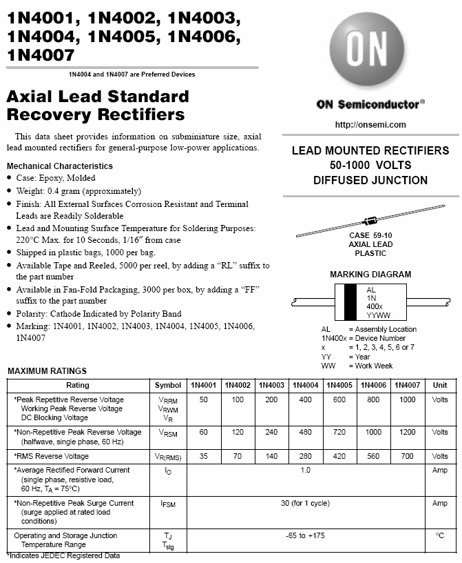 1N4003 / 디바이스마트