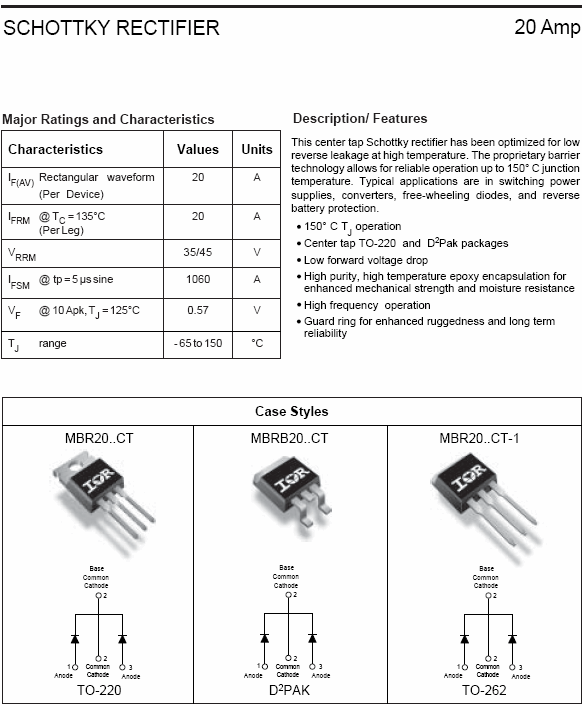 MBR2045CT / 디바이스마트