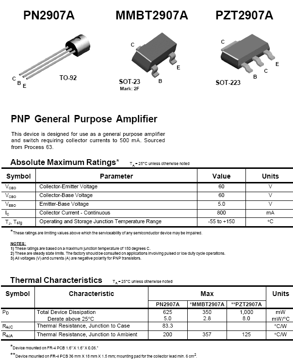 2N2907A(SMD) / 디바이스마트