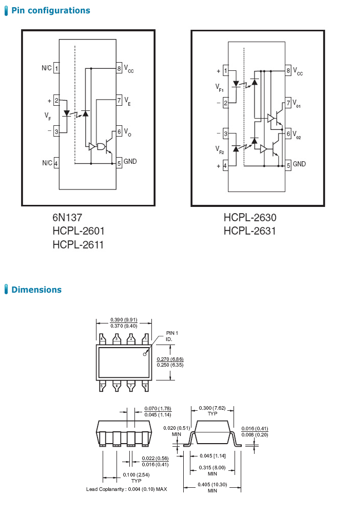 6N137(SMD) / 디바이스마트