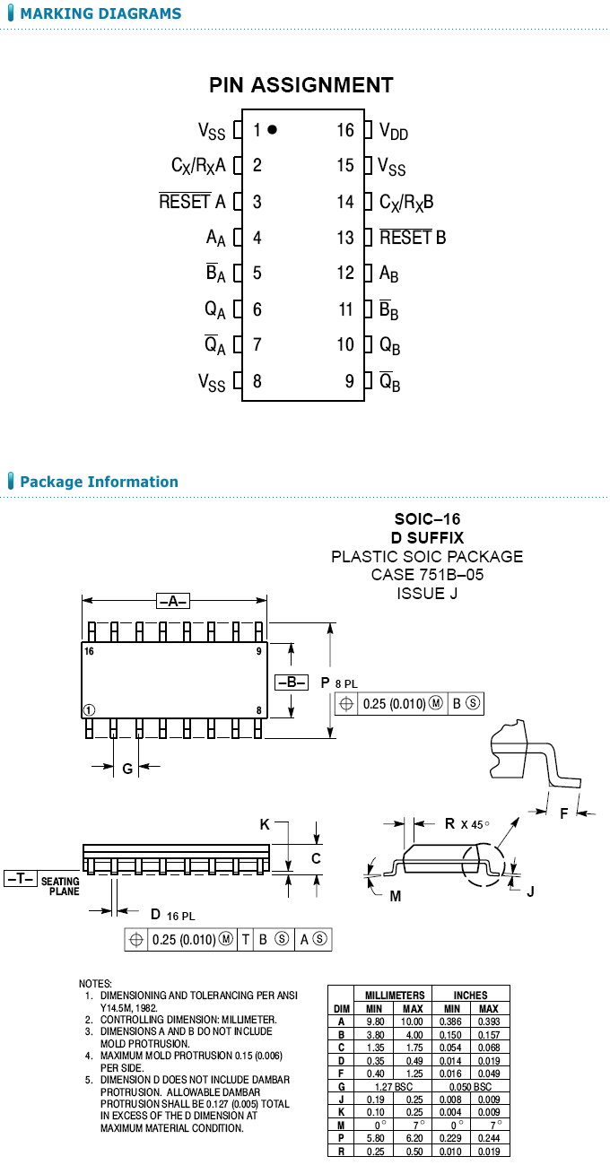 MC14538B / 디바이스마트