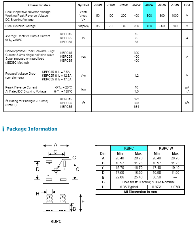 KBPC3506 / 디바이스마트
