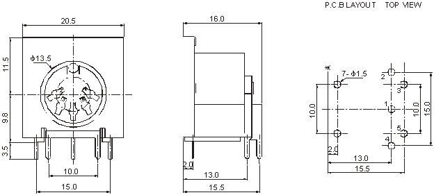 DIN-504B (5P) / 디바이스마트