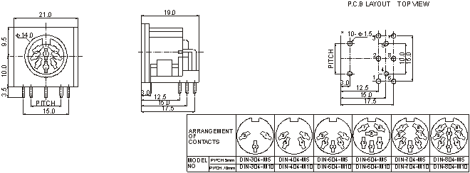 DIN-804 (8P) / 디바이스마트