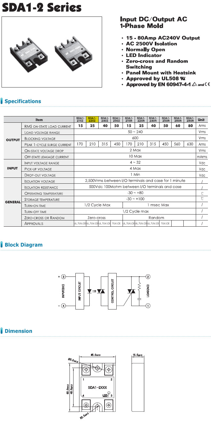 SDA1-225Z / 디바이스마트