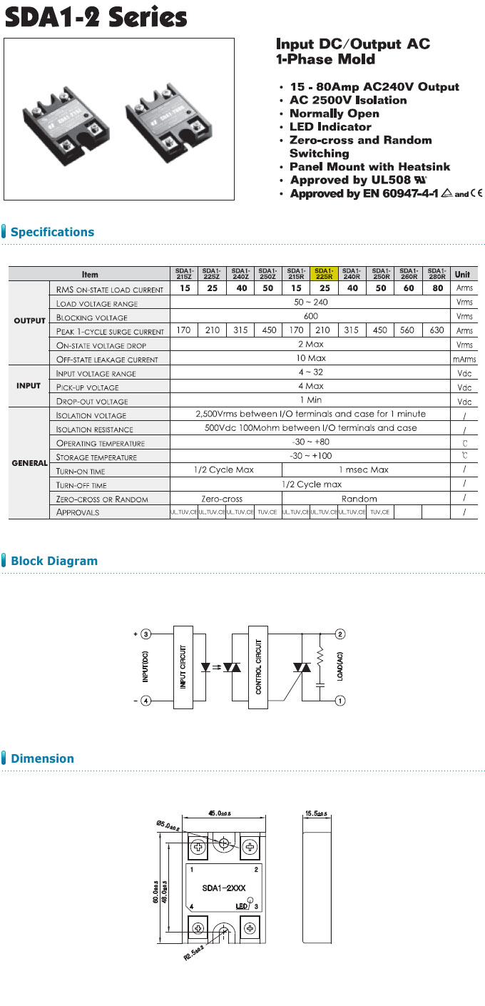 SDA1-225R / 디바이스마트