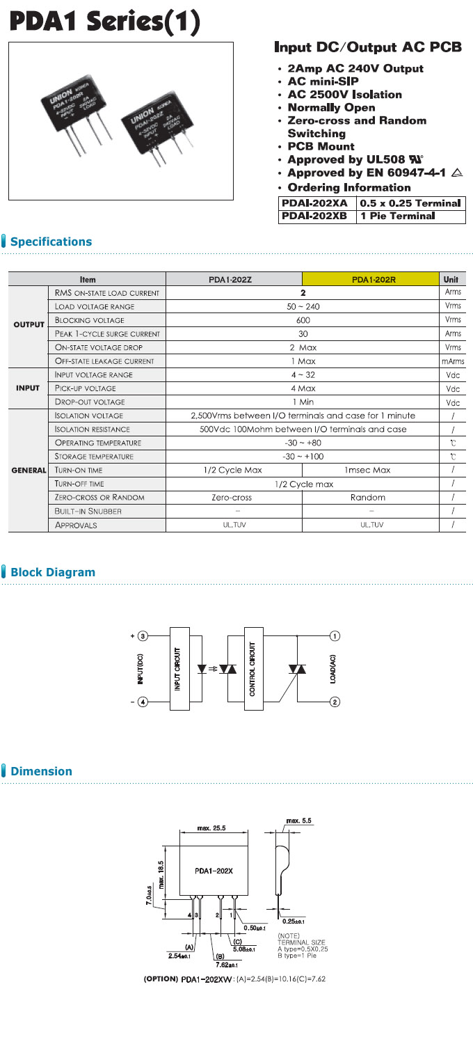 PDA1-202R / 디바이스마트
