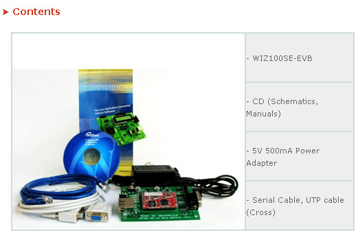 WIZ100SR-EVB / 디바이스마트